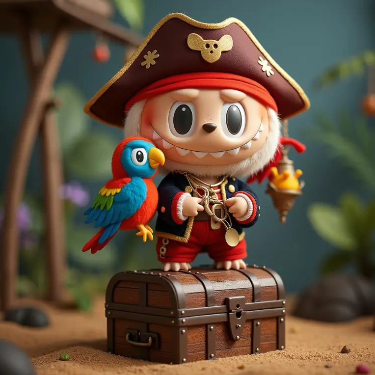 Flux Labubu style-LoRA-NamiQ AI-Shakker