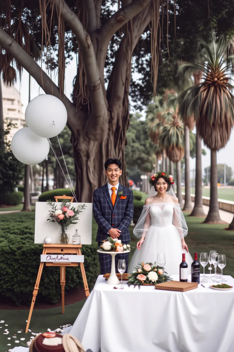 Wedding Outdoor V2 / Flux-LoRA-DNWH-Shakker