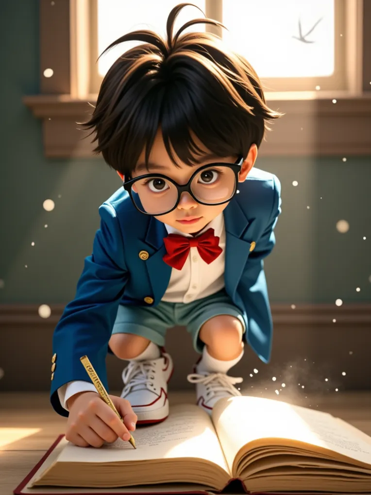 Detective Conan Realistic Flux Lora-LoRA-DinoDaydreamer-Shakker