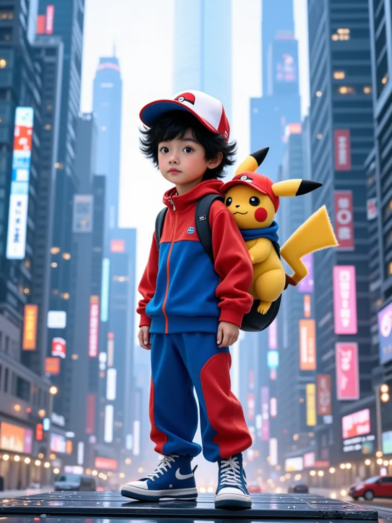 Pokemon Kid Concept-LoRA-DinoDaydreamer-Shakker