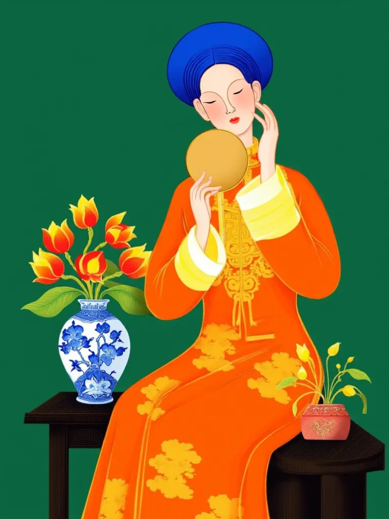 FLUX: Oil Painting - The Timeless Beauty of Vietnamese Women-LoRA ...
