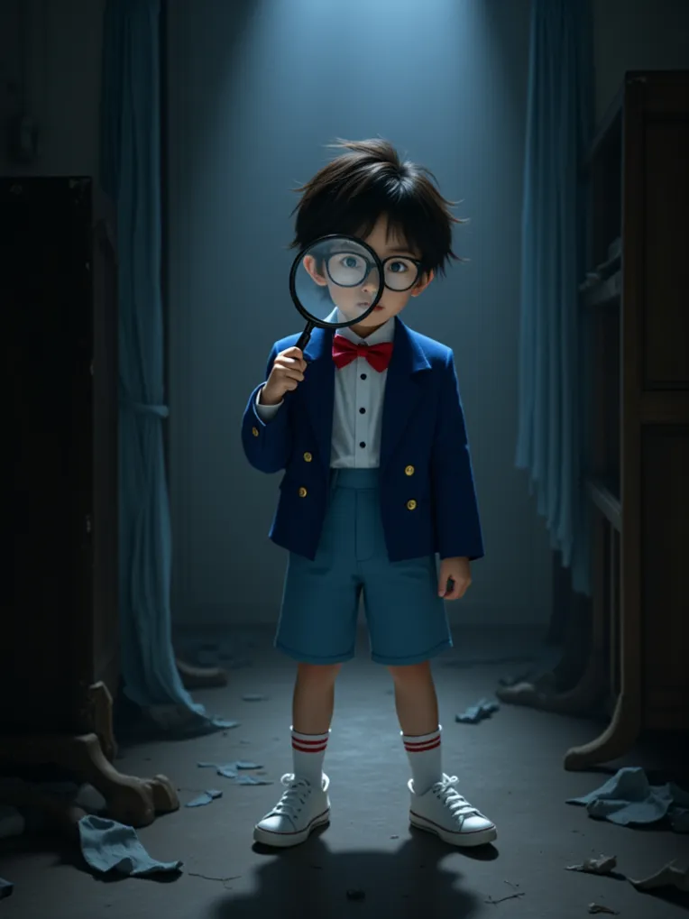 Detective Conan Realistic Flux Lora-LoRA-DinoDaydreamer-Shakker