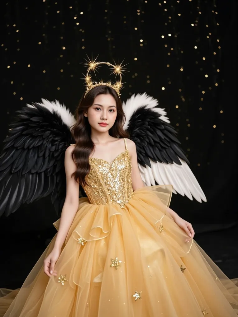 F.1 Ethereal Angelic Whimsy - Kid Portrait-LoRA-RAY-Shakker