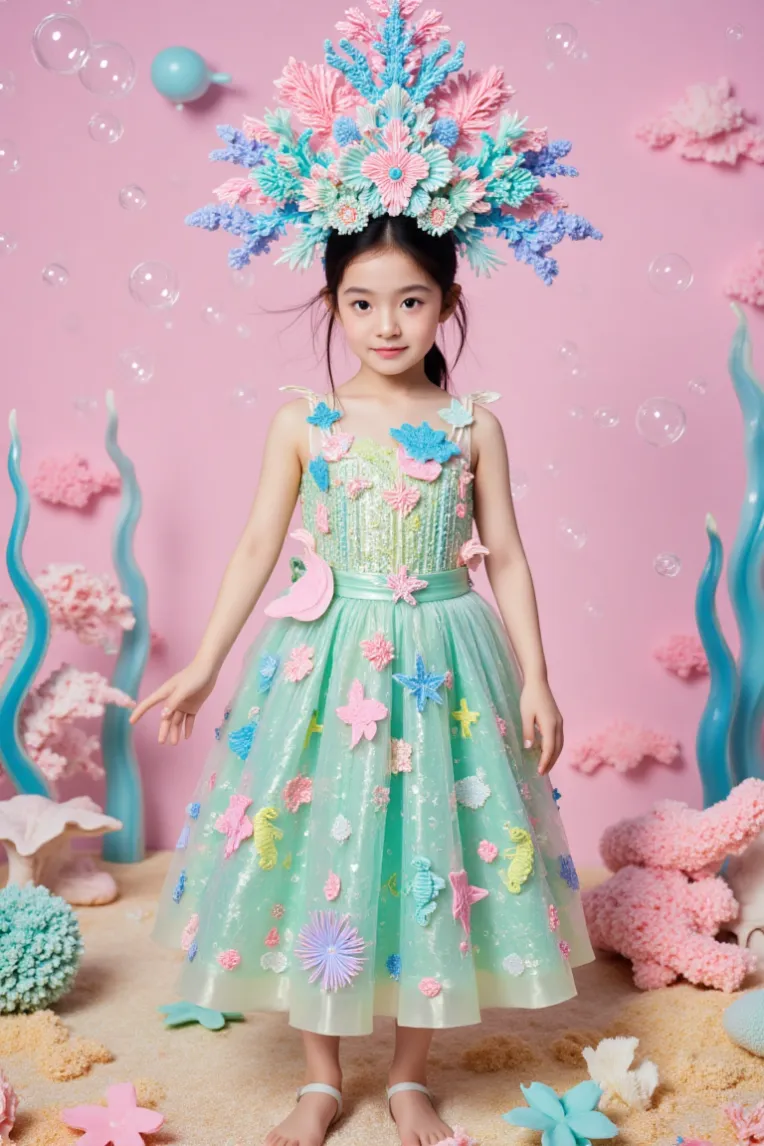 Flux - Ocean Paper Couture-LoRA-RAY-Shakker