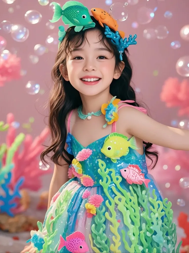 Flux - Ocean Paper Couture-LoRA-RAY-Shakker