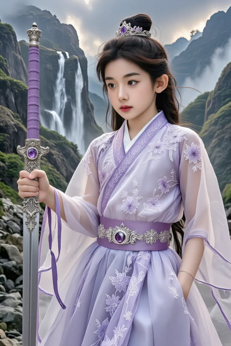 FLUX - SWORDSMAN STYLE _WONDERLAND KIDS 6-LoRA-RAY-Shakker