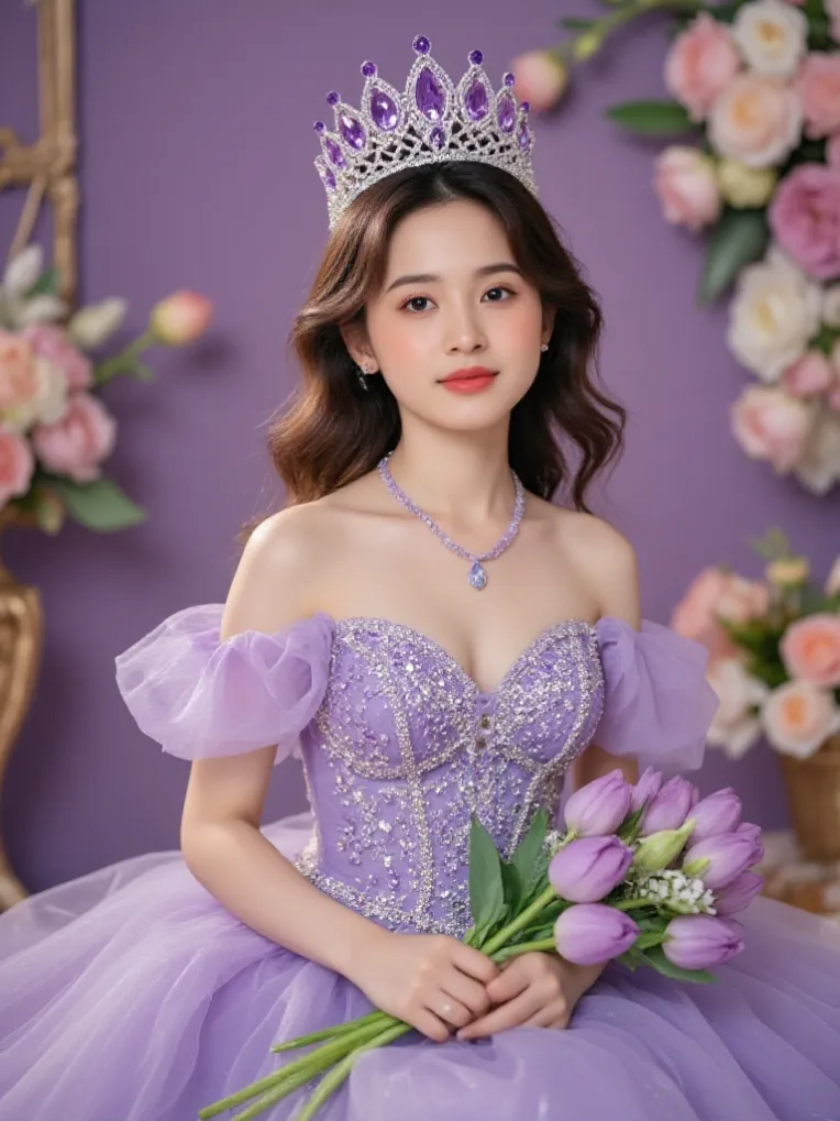 FLUX - Elegant Princess - World of Purple-LoRA-RAY-Shakker