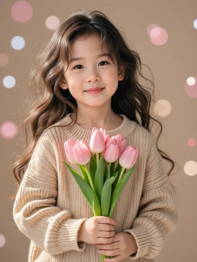 Flux - World Of Tulip_Children's photography-LoRA-RAY-Shakker