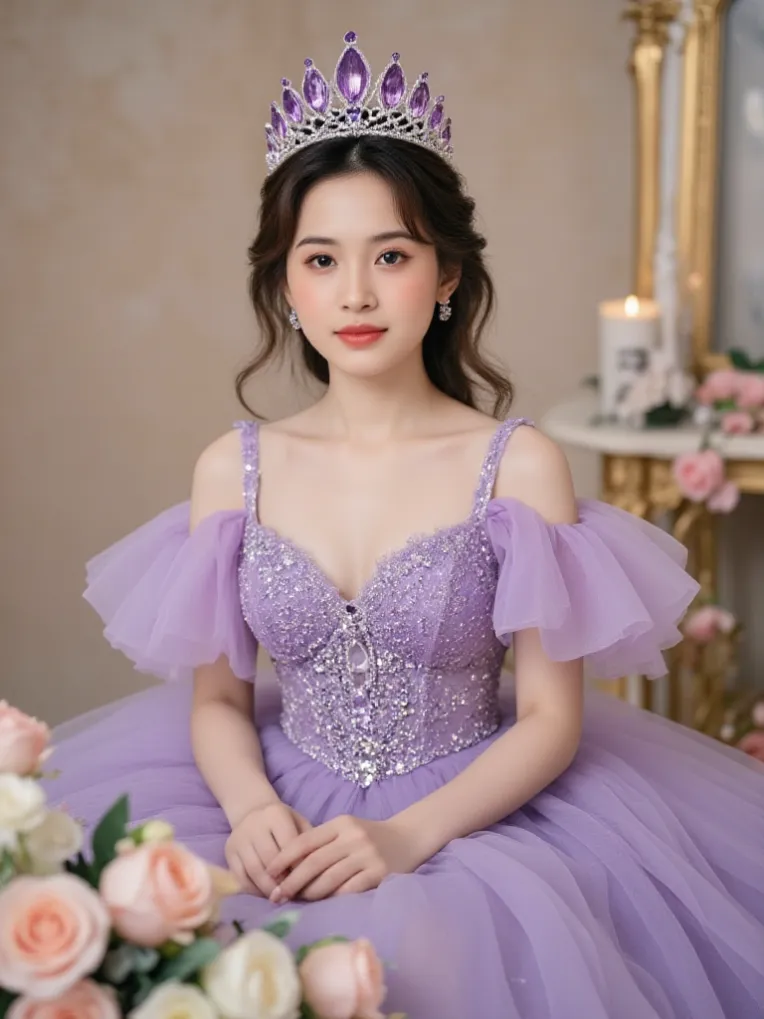 FLUX - Elegant Princess - World of Purple-LoRA-RAY-Shakker