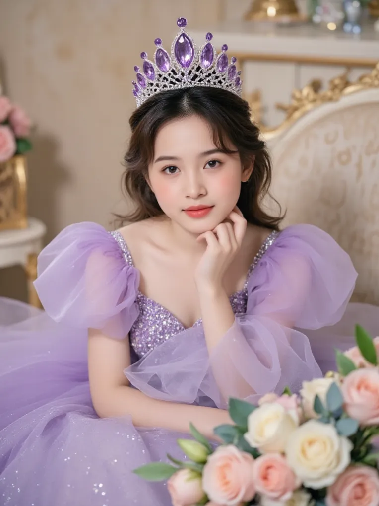 FLUX - Elegant Princess - World of Purple-LoRA-RAY-Shakker