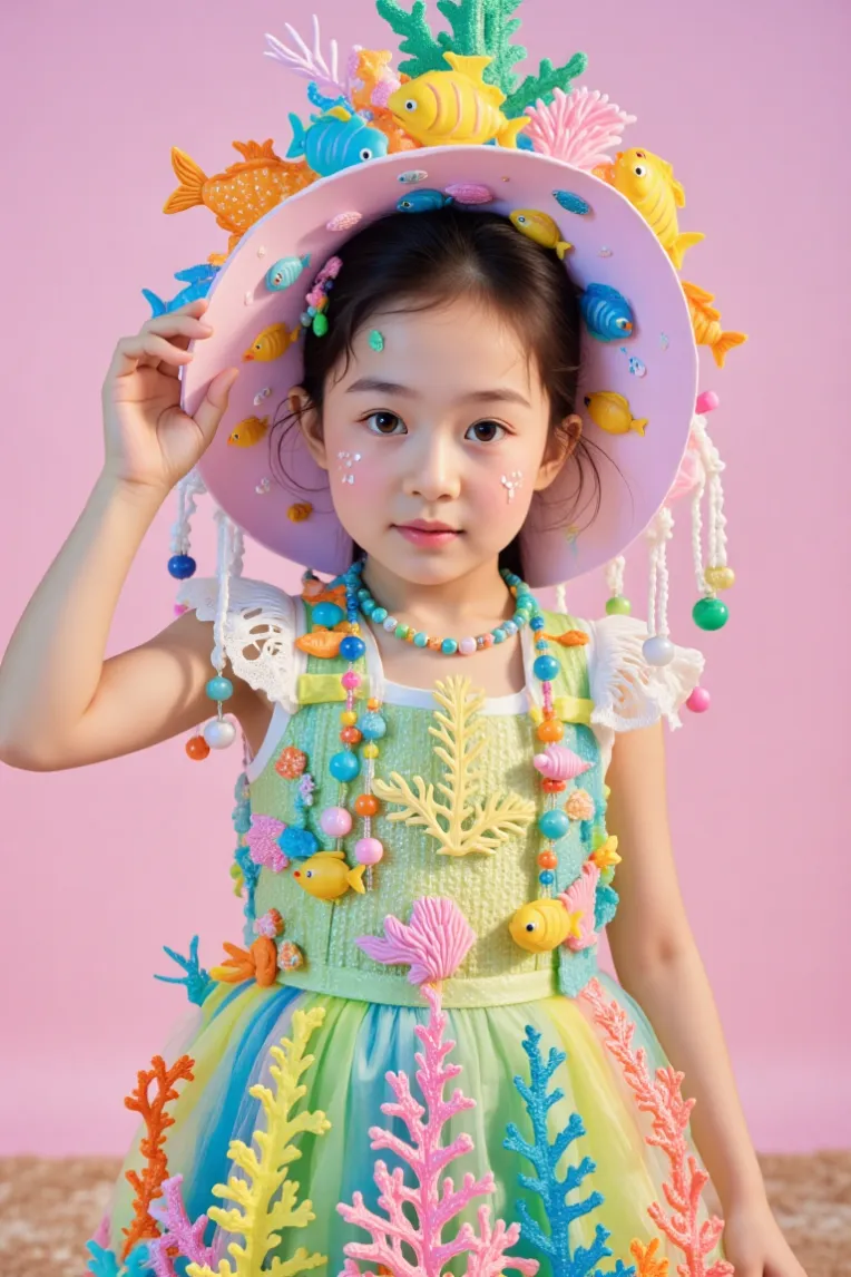 Flux - Ocean Paper Couture-LoRA-RAY-Shakker