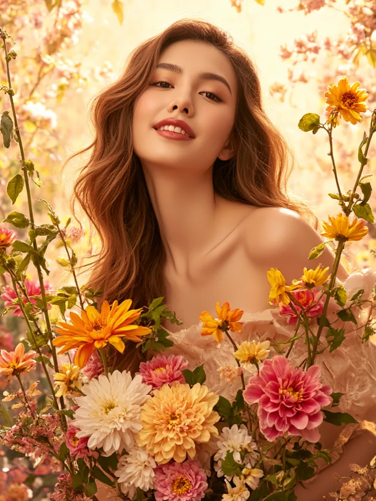 flowers in full bloom-LoRA-Knudsen961-Shakker