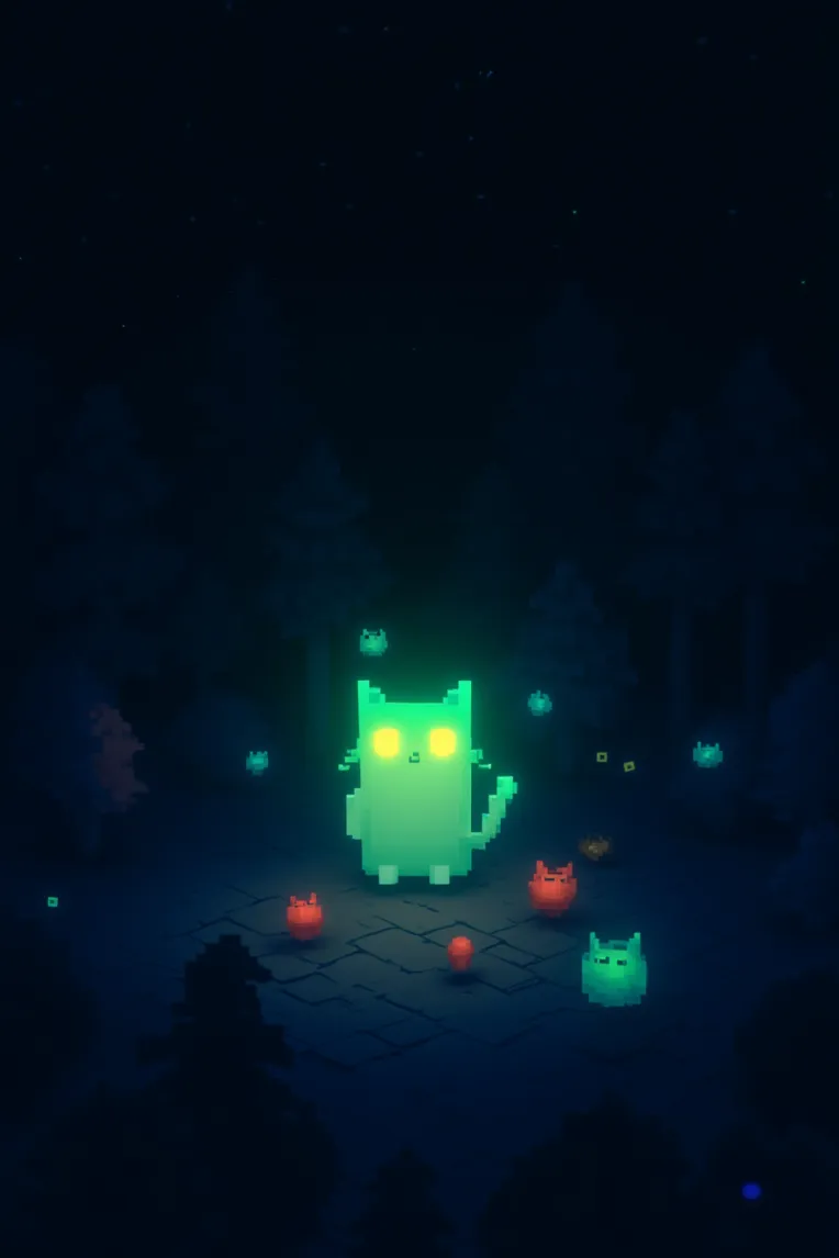 FLUX - Pixol - Pixel Neon Style -LoRA-ChugAx-Shakker