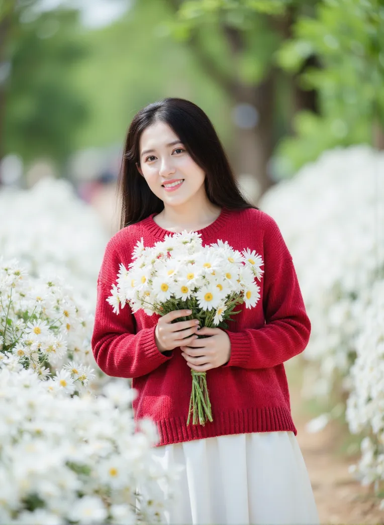 HABU - Beauty with Daisy 2 (Cúc Họa Mi)-LoRA-HABU-Shakker