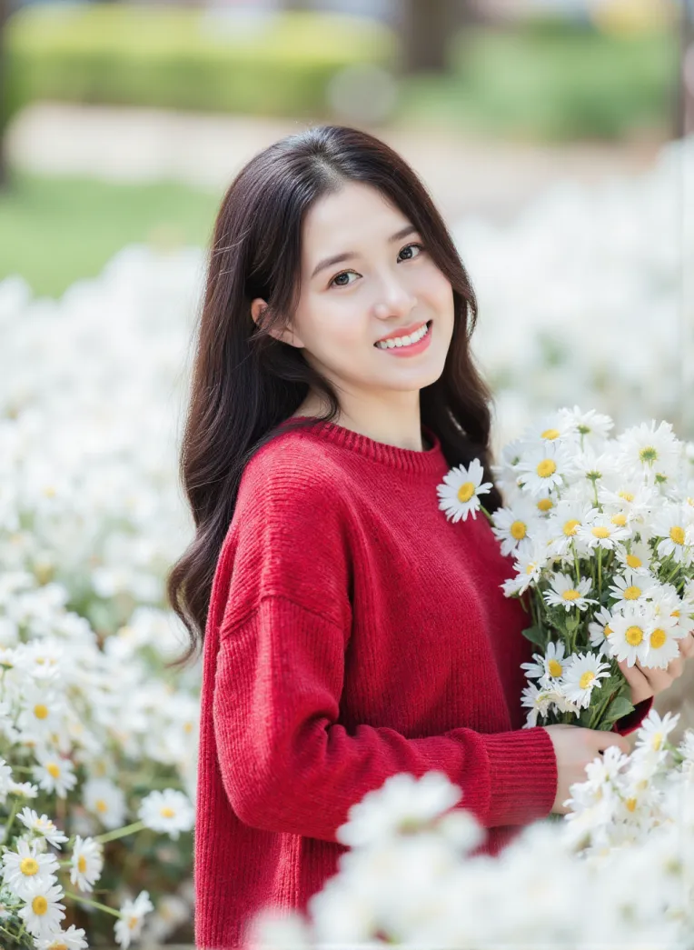 HABU - Beauty with Daisy 2 (Cúc Họa Mi)-LoRA-HABU-Shakker