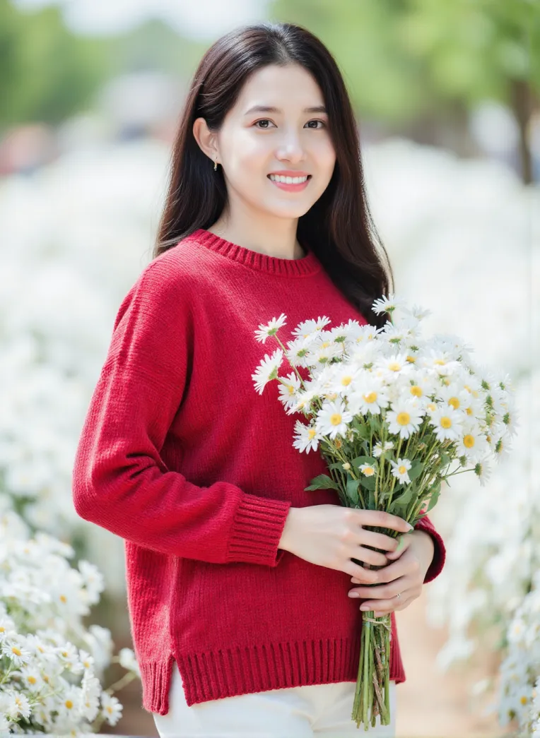 HABU - Beauty with Daisy 2 (Cúc Họa Mi)-LoRA-HABU-Shakker